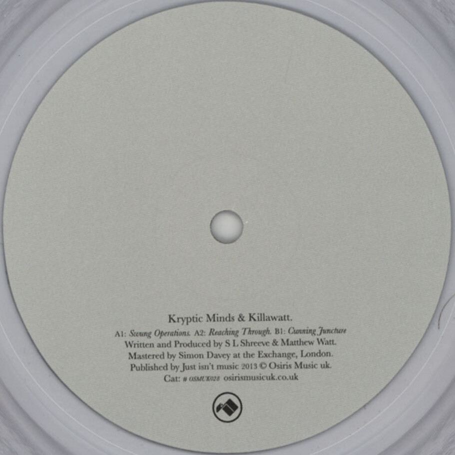 No Fear of Future by Kryptic Minds & Killawatt (EP; Osiris UK; OSMUK028): Reviews, Ratings ...