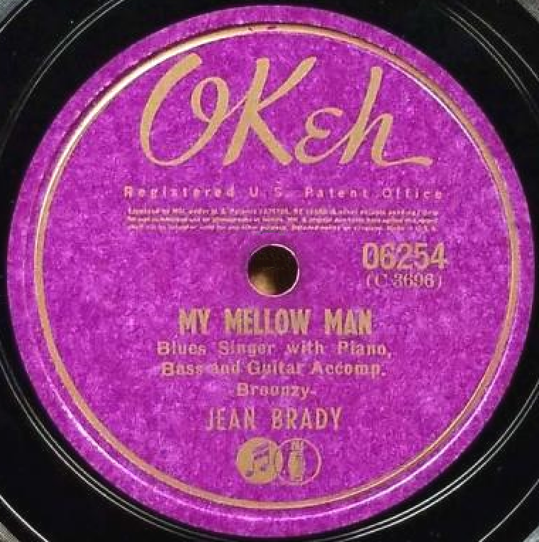 My Mellow Man / Knockin' Myself Out by Jean Brady (Single): Reviews ...