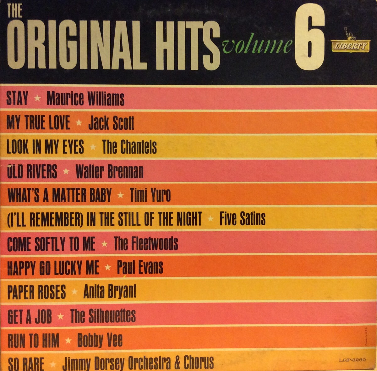 The Original Hits, Volume 6 by Various Artists (Compilation): Reviews ...