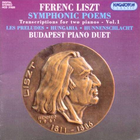 Symphonic Poems Transcriptions for Two Pianos Vol. 1 by Budapest Piano ...
