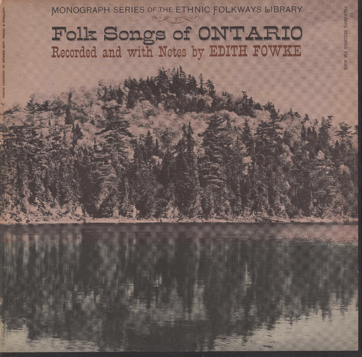 Folk Songs of Ontario by Various Artists (Album, Canadian Folk Music ...