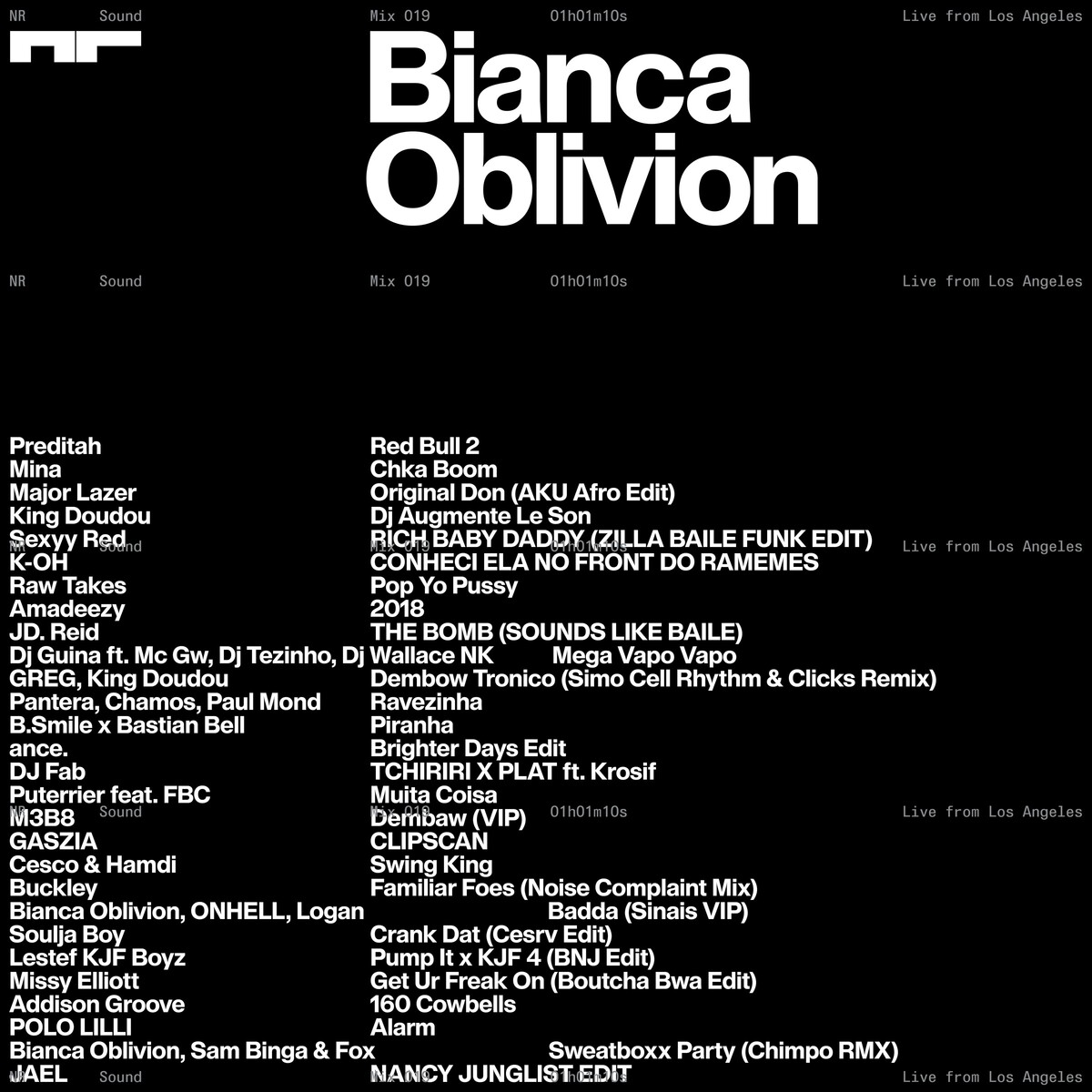 NR Sound Mix 019 by Bianca Oblivion (DJ Mix): Reviews, Ratings, Credits ...