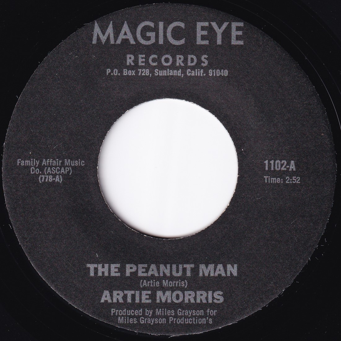 The Peanut Man / Carter for President by Artie Morris (Single, Country ...