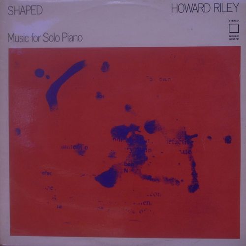 Shaped: Music for Solo Piano by Howard Riley (Album, Free Jazz ...