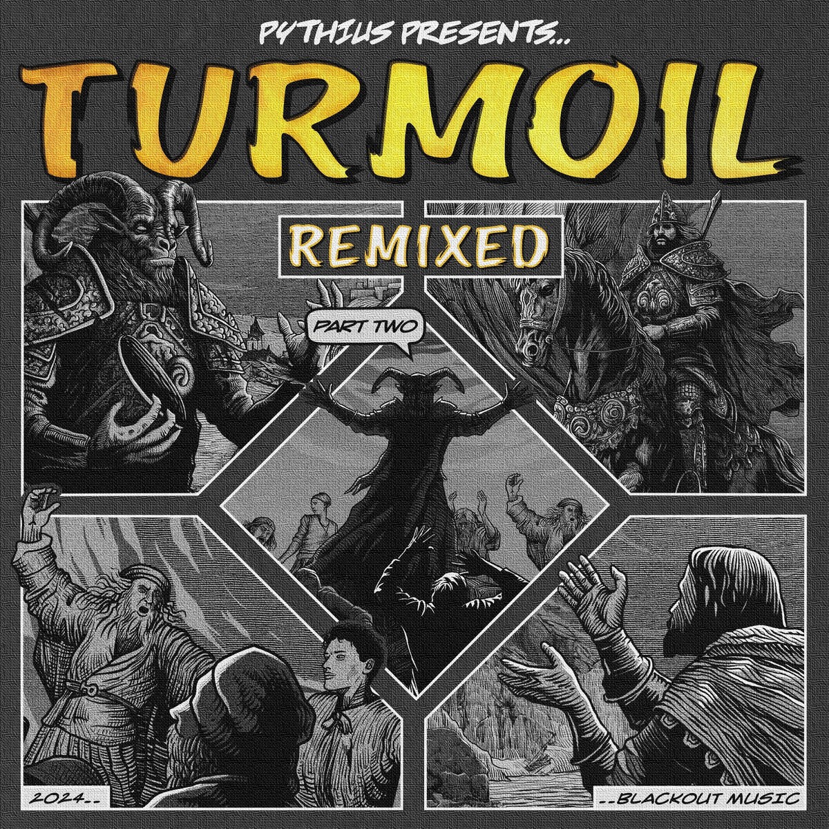 Turmoil Remixed, Pt. 2 by Pythius (EP): Reviews, Ratings, Credits, Song ...