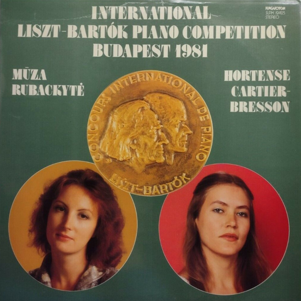 International Liszt-Bartók Piano Competition, Budapest 1981 by Mūza ...