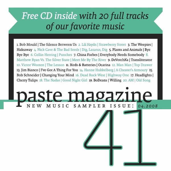 Paste Sampler 41 by Various Artists (Compilation): Reviews, Ratings ...