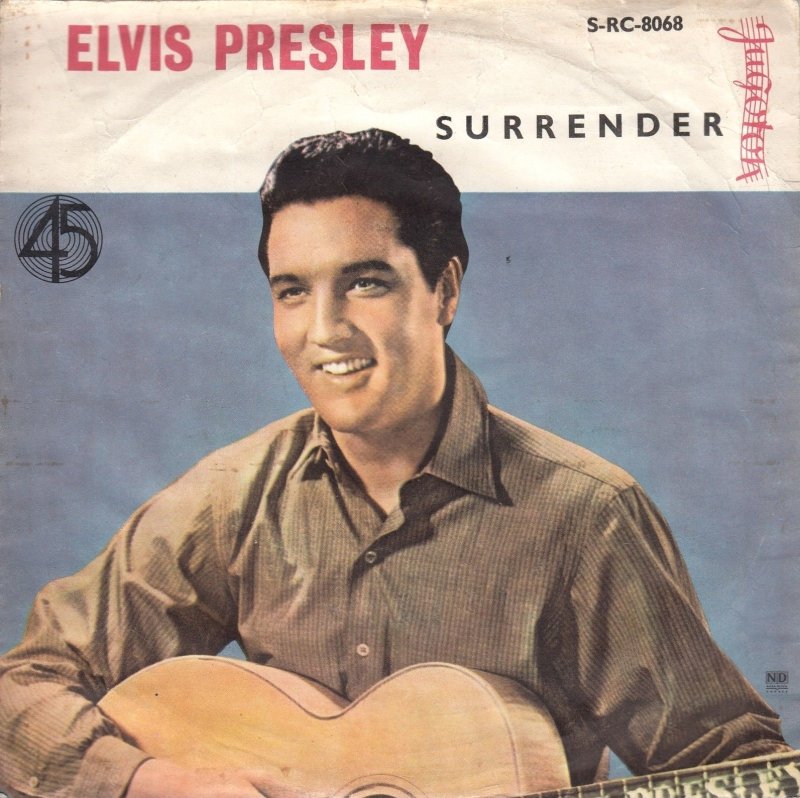 Surrender / Lonely Man by Elvis Presley (Single; Jugoton; S-RC-8068 ...