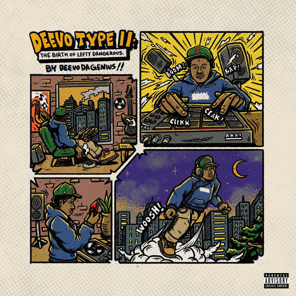 Deevo Type II: The Birth of Lefty Dangerous by DeevoDaGenius (Album ...