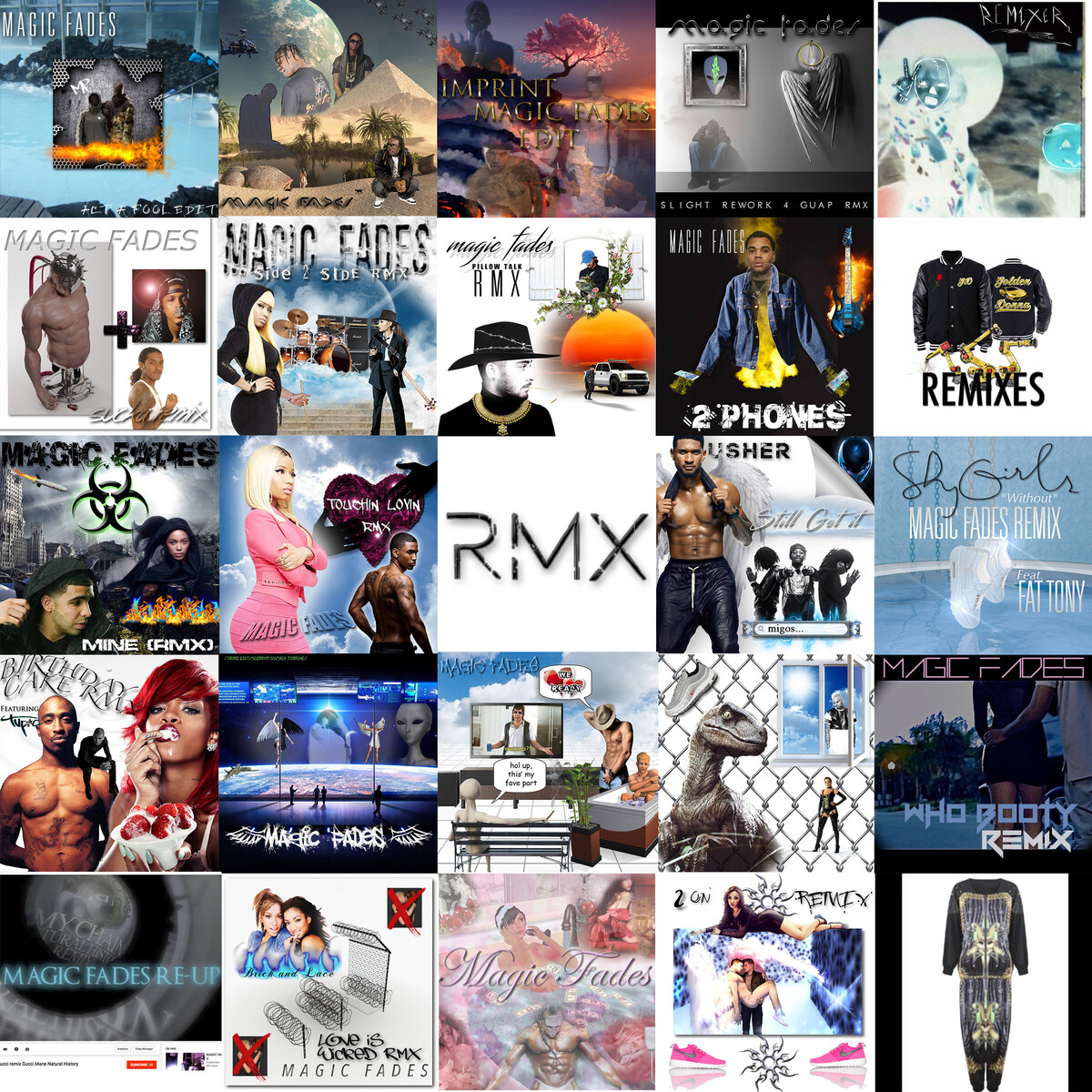 RMX by Magic Fades (Compilation, Bubblegum Bass): Reviews, Ratings ...