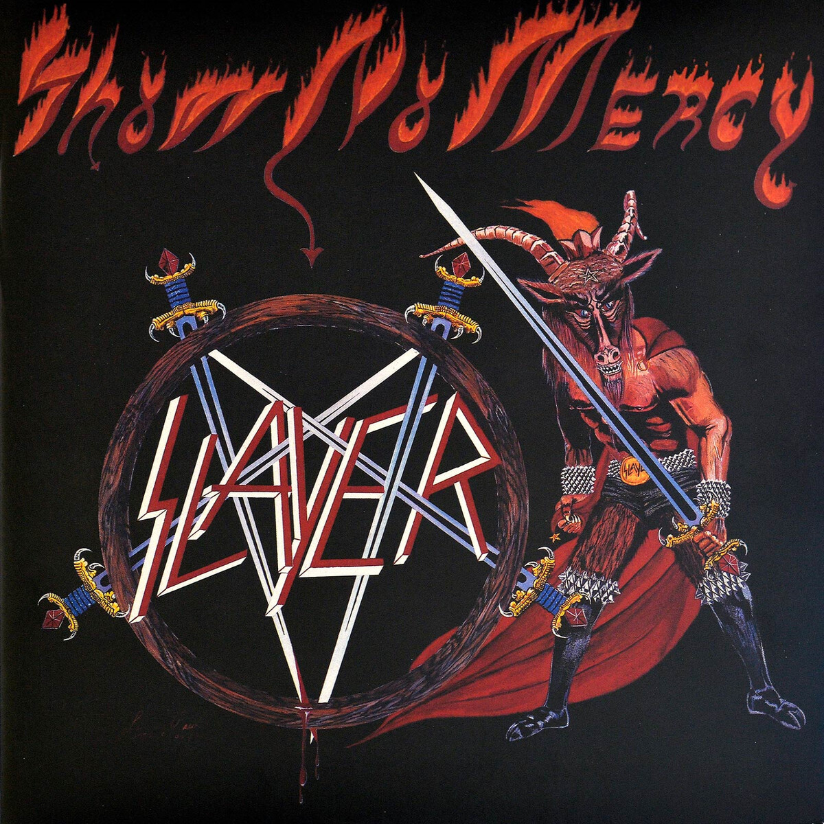 Show No Mercy by Slayer (Album; Back on Black; BOBV154LP): Reviews ...