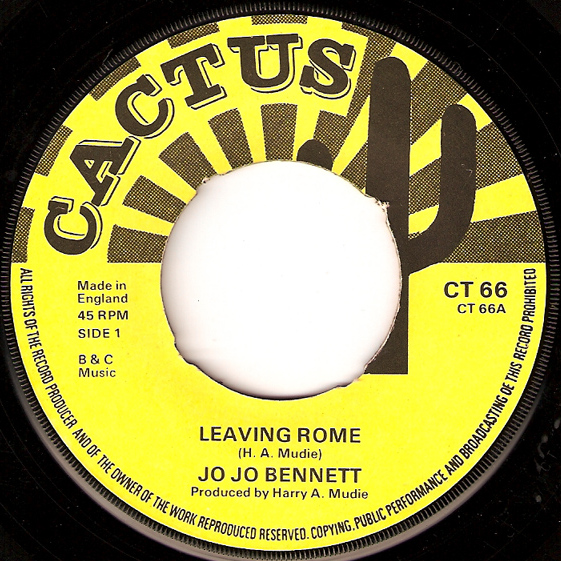 Leaving Rome / Pretty Little Blackgirl by Jo Jo Bennett / Joe White ...