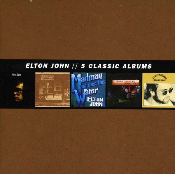 5 Classic Albums by Elton John (Compilation; Mercury; B0019409-02 ...