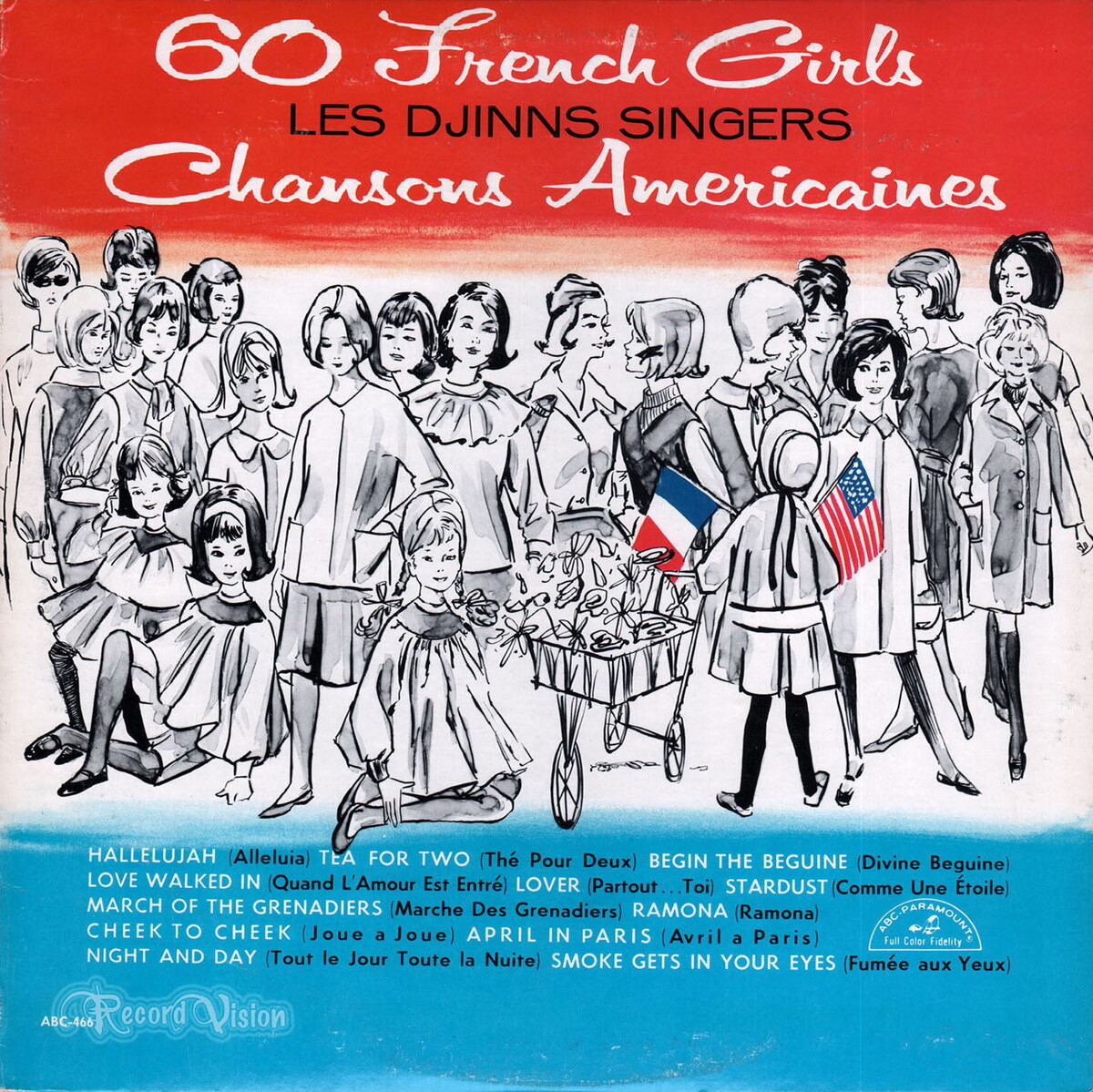 60 French Girls-Chansons Americaines by Les Djinns Singers (Album ...