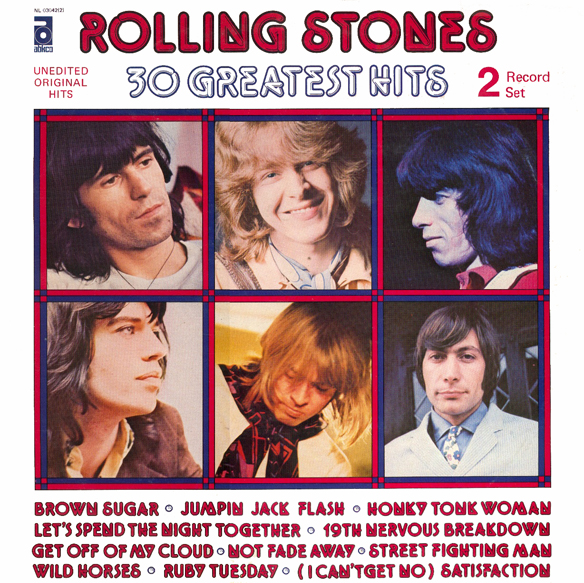 30 Greatest Hits by Rolling Stones (Compilation, Rock): Reviews ...