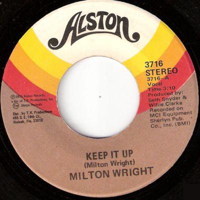 Keep It Up / The Silence That You Keep by Milton Wright (Single, Soul): Reviews, Ratings ...