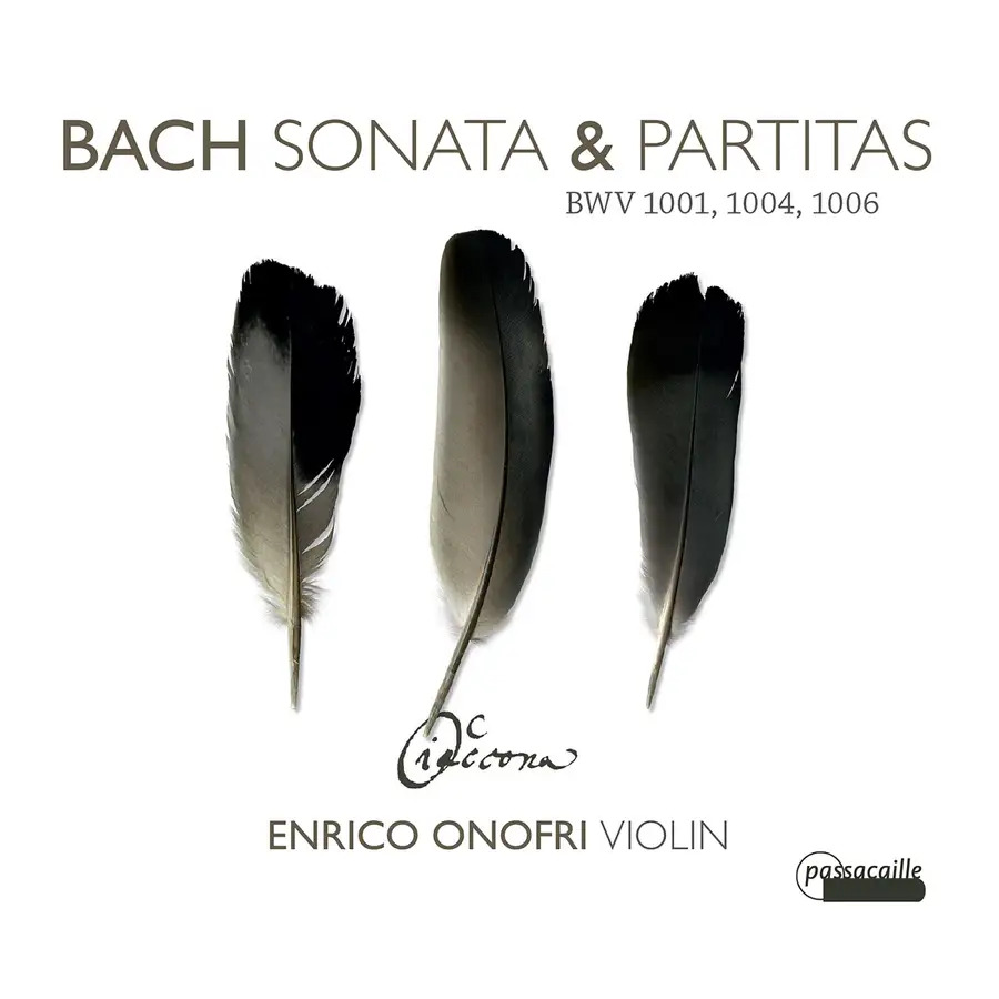 Sonata & Partitas for Solo Violin BWV 1001, 1004, 1006 by Enrico Onofri ...