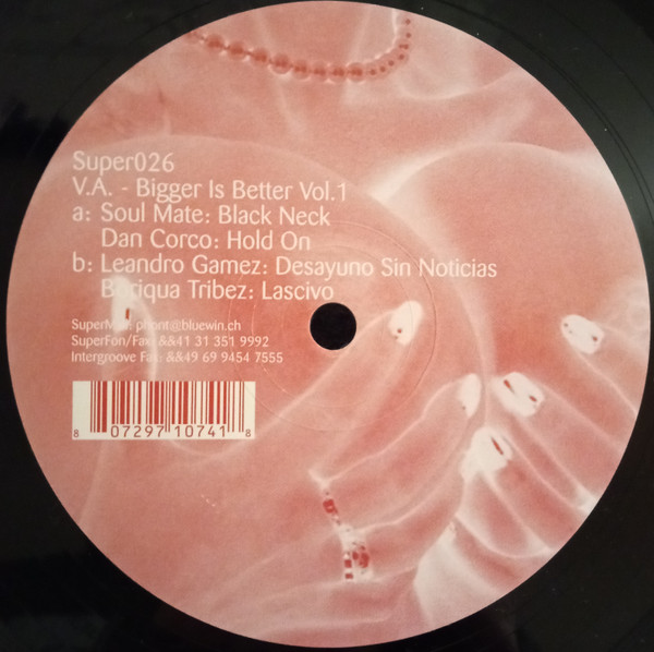 Bigger Is Better Vol. 1 by Various Artists (EP, Hardgroove Techno ...