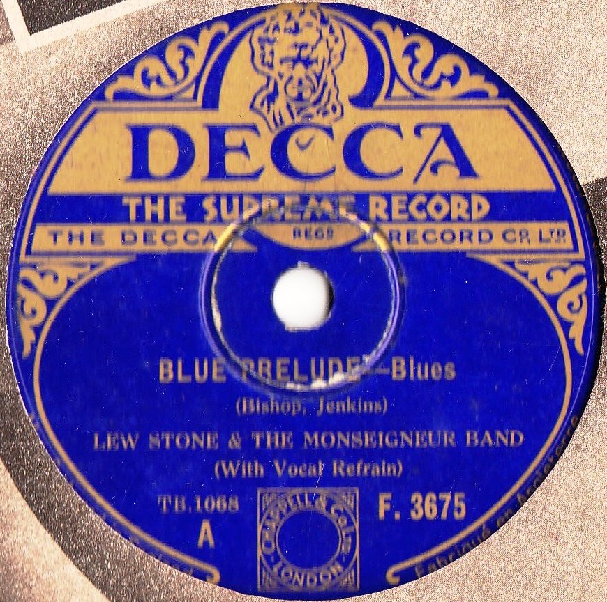 Blue Prelude / Snowball by Lew Stone & The Monseigneur Band (Single ...