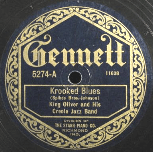 Krooked Blues / Alligator Hop by King Oliver and His Creole Jazz Band ...