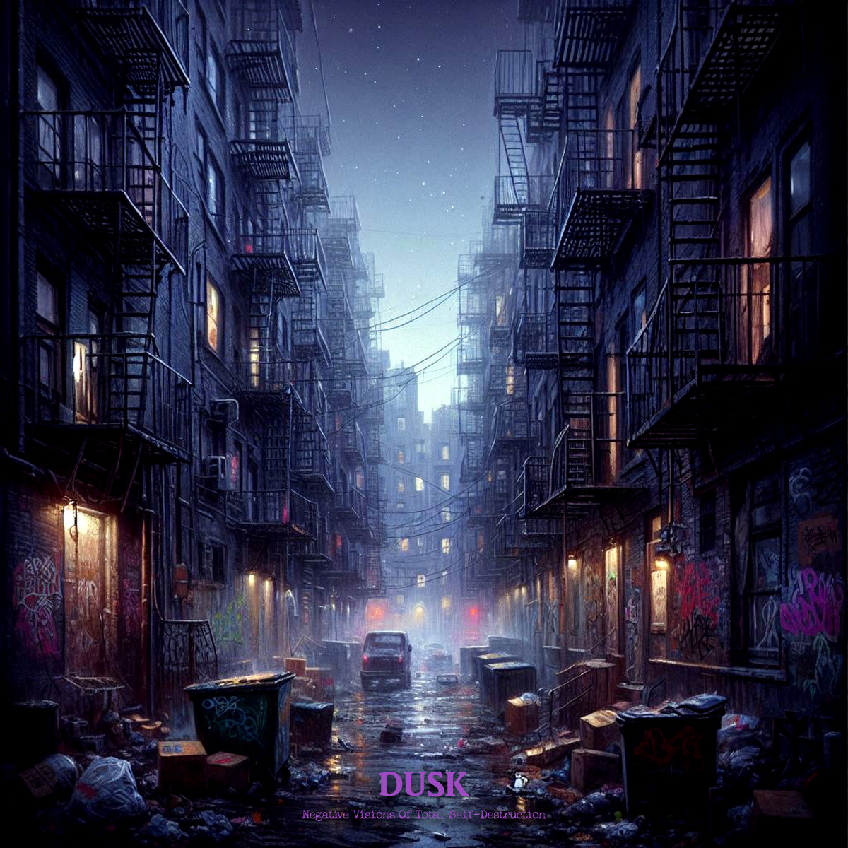 Negative Visions of Total Self-Destruction by Dusk (Album): Reviews ...