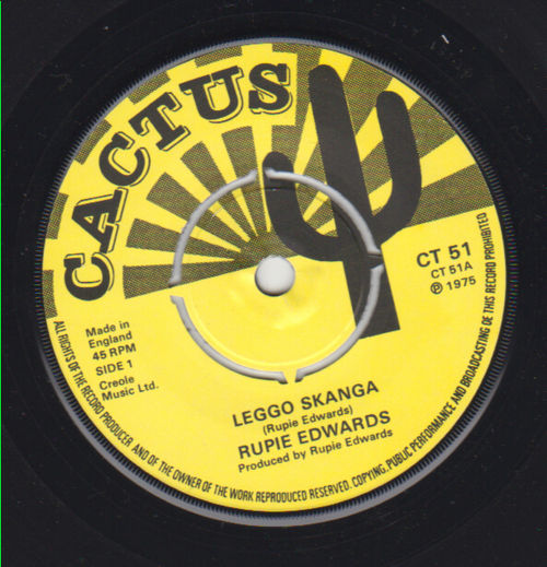 Lego Skanga / Do the Skanga by Rupie Edwards (Single, Reggae): Reviews ...