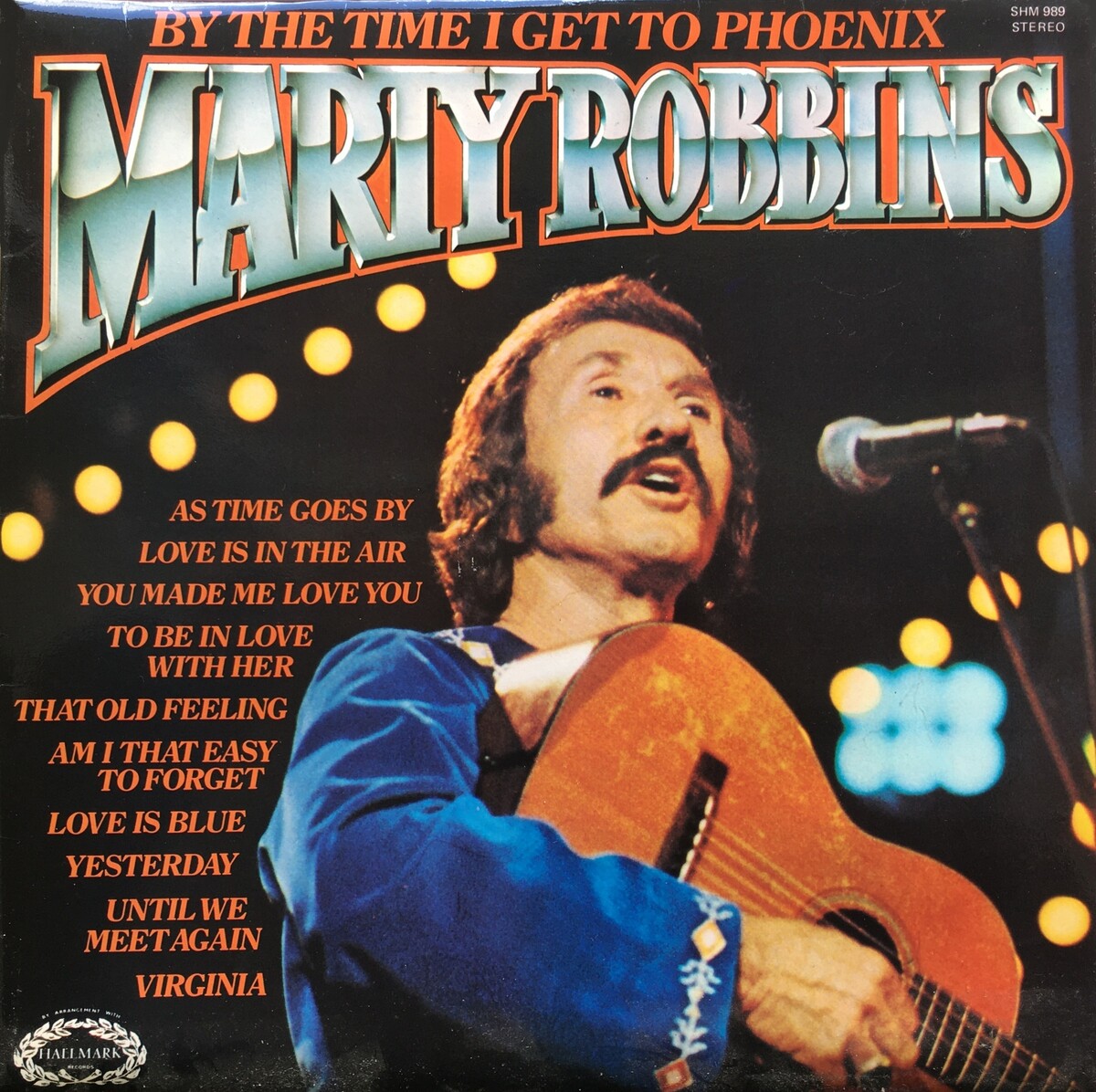 By the Time I Get to Phoenix by Marty Robbins (Album; Hallmark; SHM 989 ...