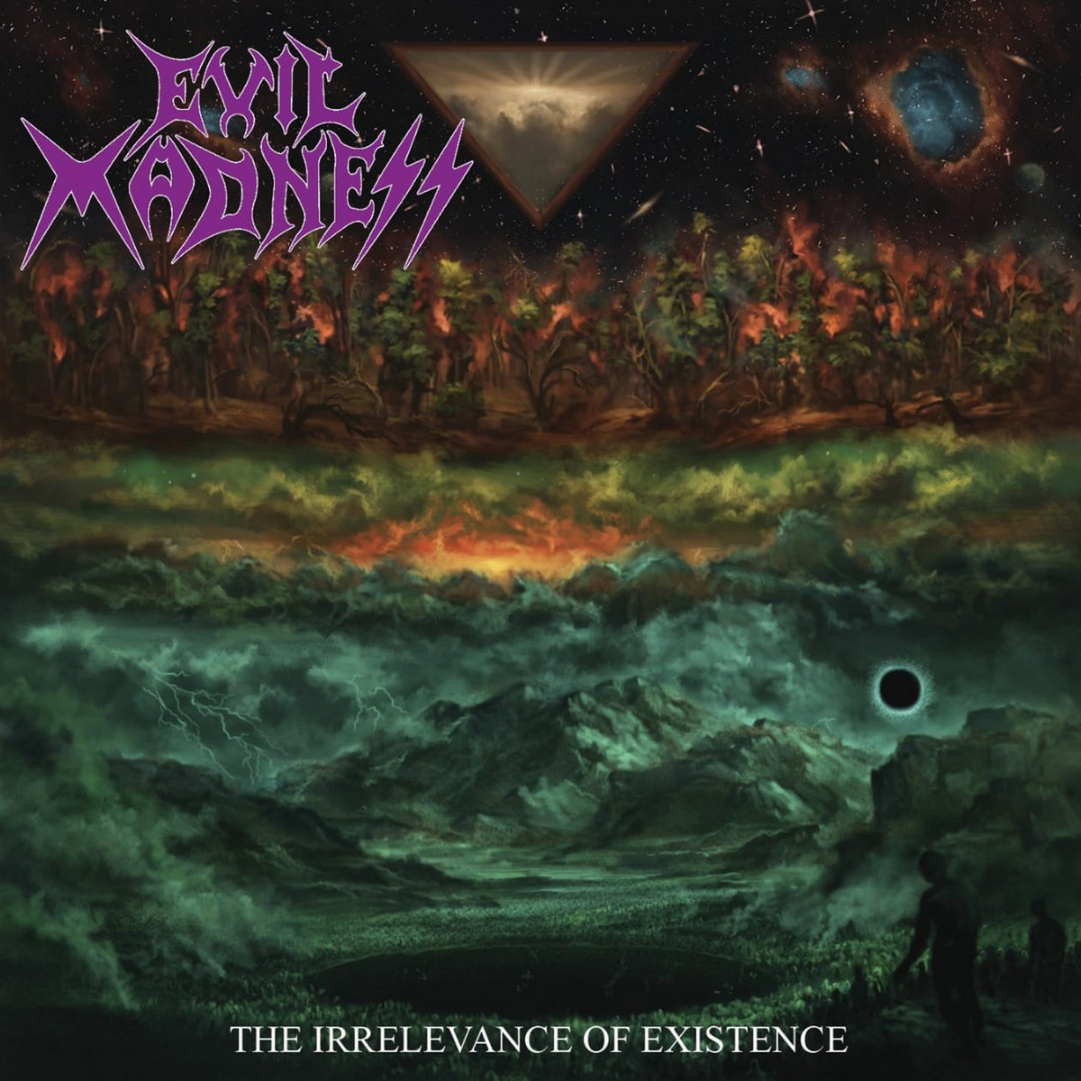 The Irrelevance of Existence by Evil Madness (Album, Thrash Metal ...