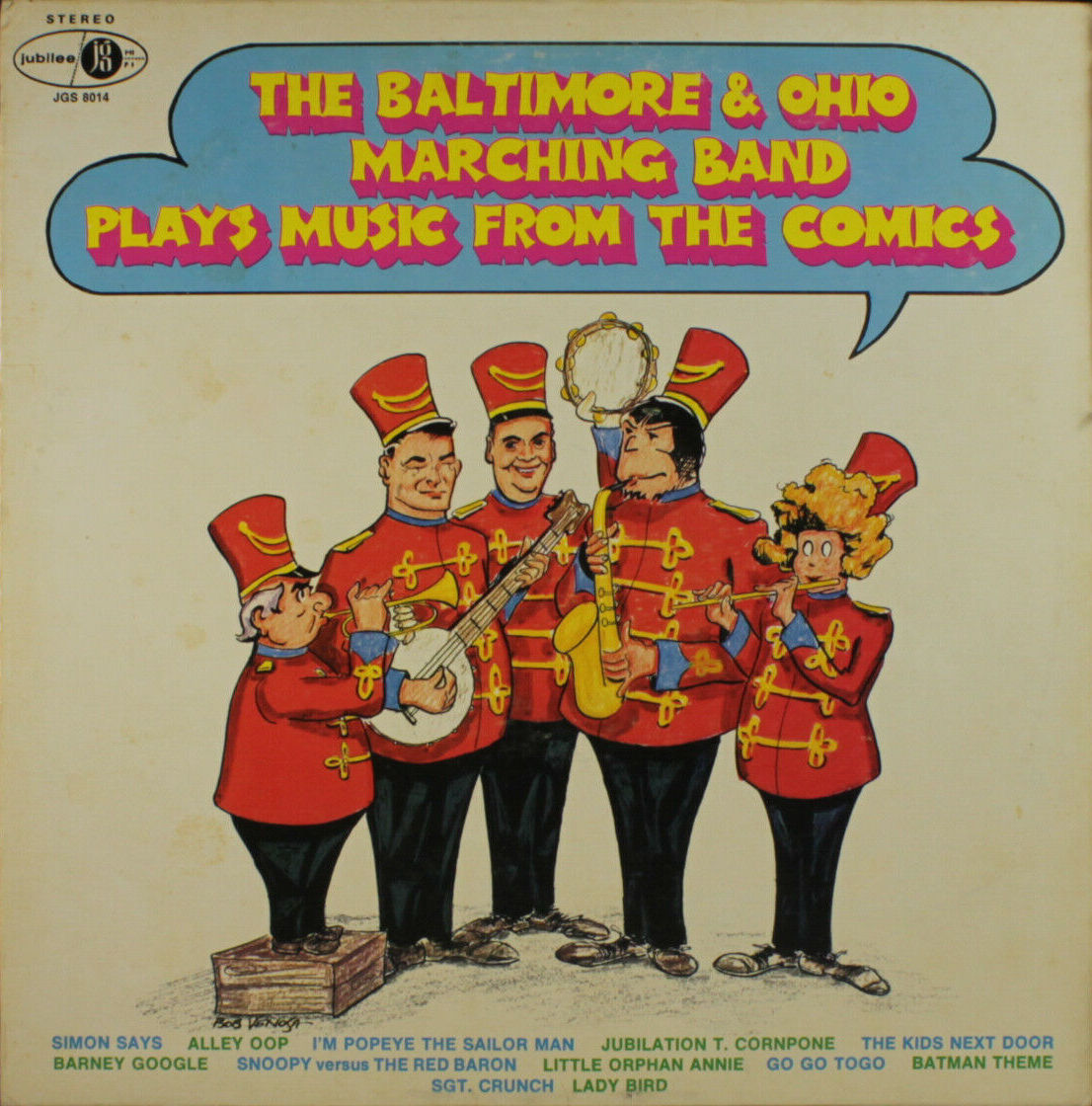 Plays Music From the Comics by Baltimore & Ohio Marching Band (Album ...