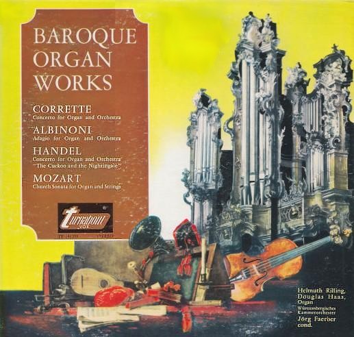 Baroque Organ Works by Württembergisches Kammerorchester / Jörg Faerber ...