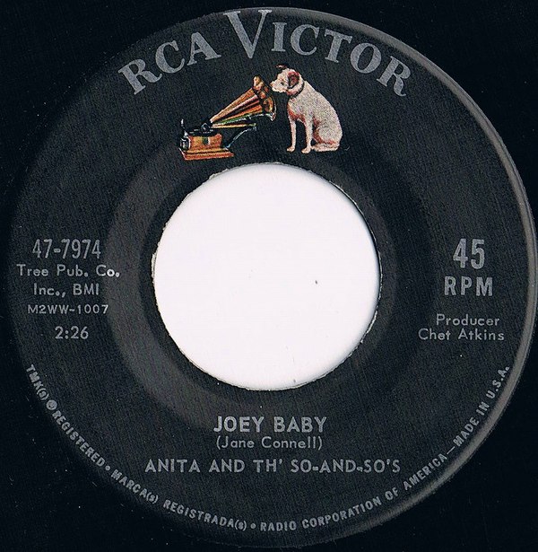 Joey Baby / Rinky Tinky Rhythm by Anita and th' So-and-So's (Single ...