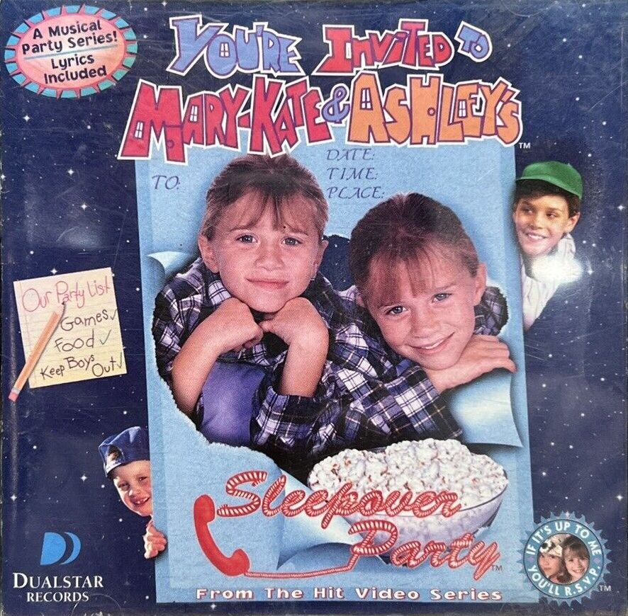 You're Invited to Mary-Kate & Ashley's Sleepover Party by Mary-Kate and Ashley Olsen (Album ...