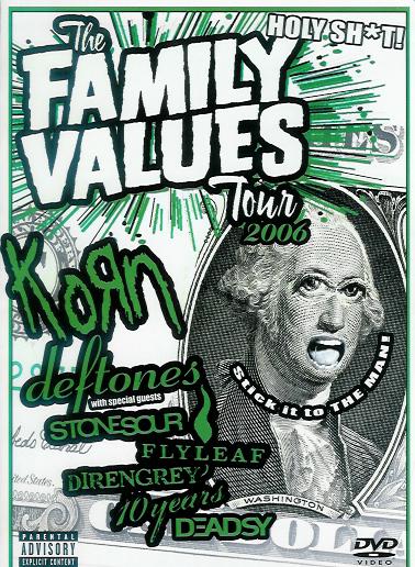 The Family Values Tour 2006 by Various Artists (Video, Alternative ...