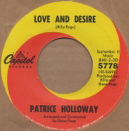 Love and Desire / Ecstasy by Patrice Holloway (Single, Northern Soul ...