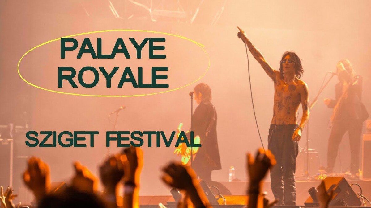 Live @ Sziget Festival 2025 by Palaye Royale (Video, Glam Rock ...