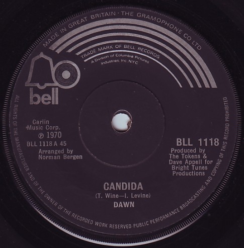 Candida / Look At... by Dawn (Single; Bell; BLL 1118): Reviews, Ratings ...