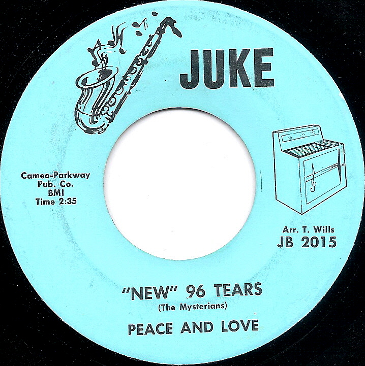 "New" 96 Tears / Come On Up by Peace and Love (Single): Reviews ...
