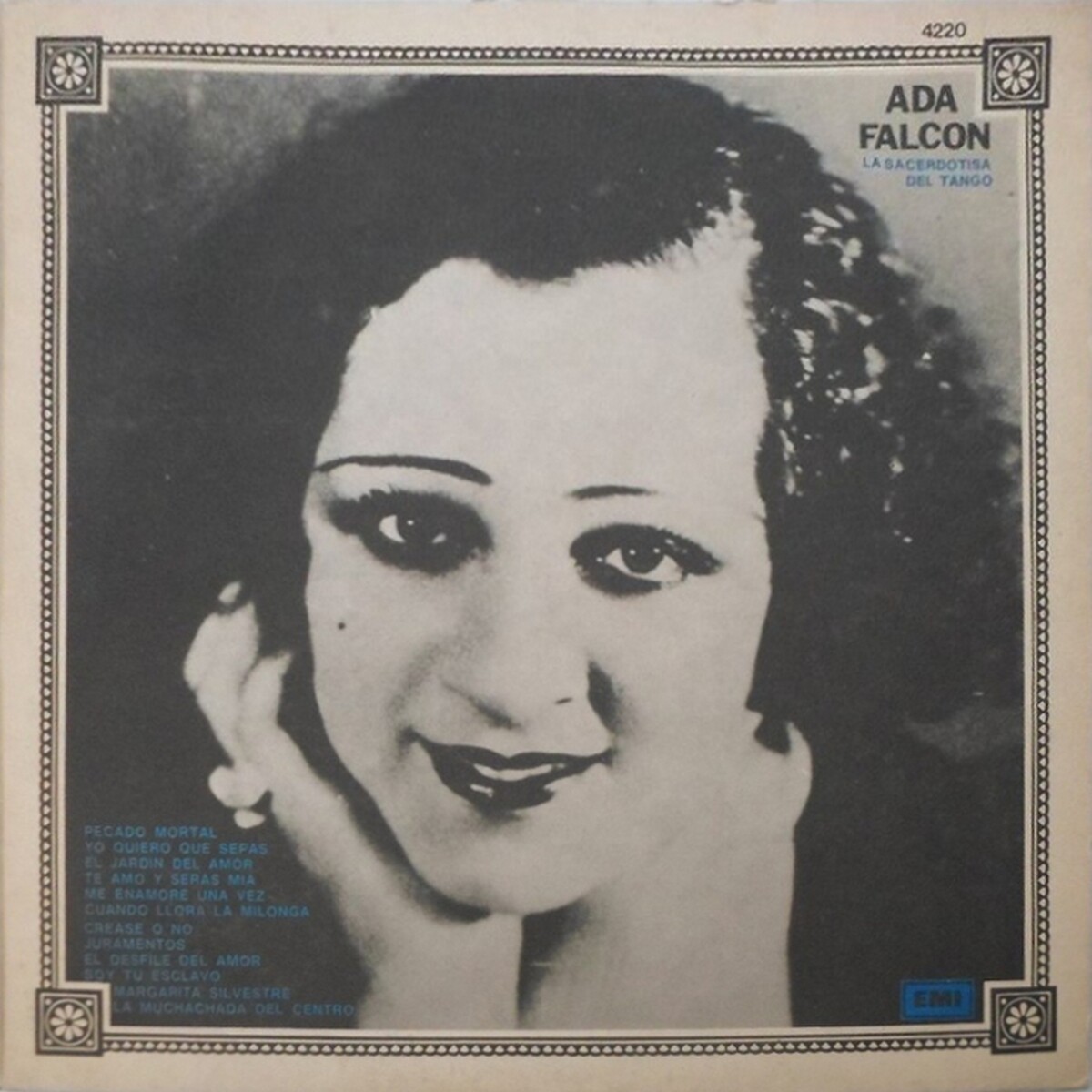 Sacerdotisa del Tango by Ada Falcón (Compilation; EMI; 4220): Reviews ...