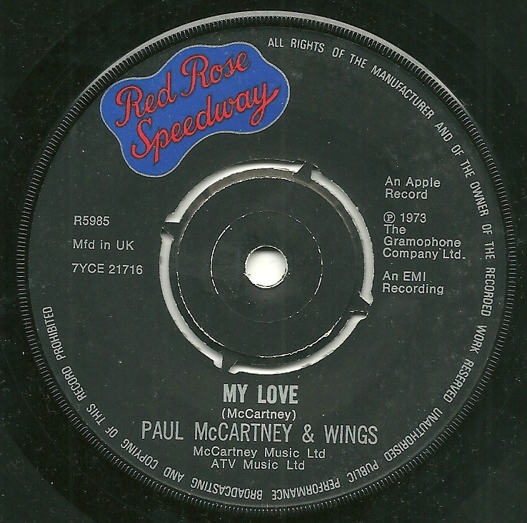 My Love / The Mess by Paul McCartney & Wings (Single, Soft Rock ...