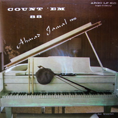 Count 'Em 88 by The Ahmad Jamal Trio (Album; Argo; LP 610): Reviews ...