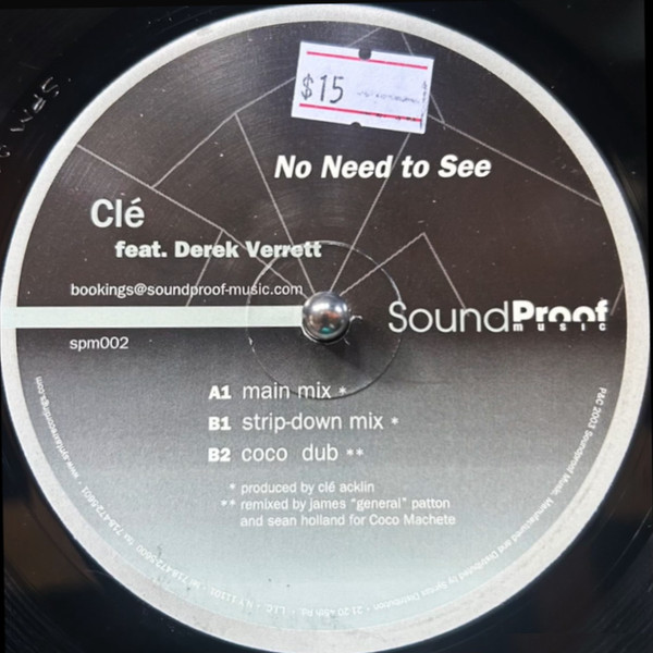 No Need to See by Clé & Derek Verrett (EP): Reviews, Ratings, Credits ...