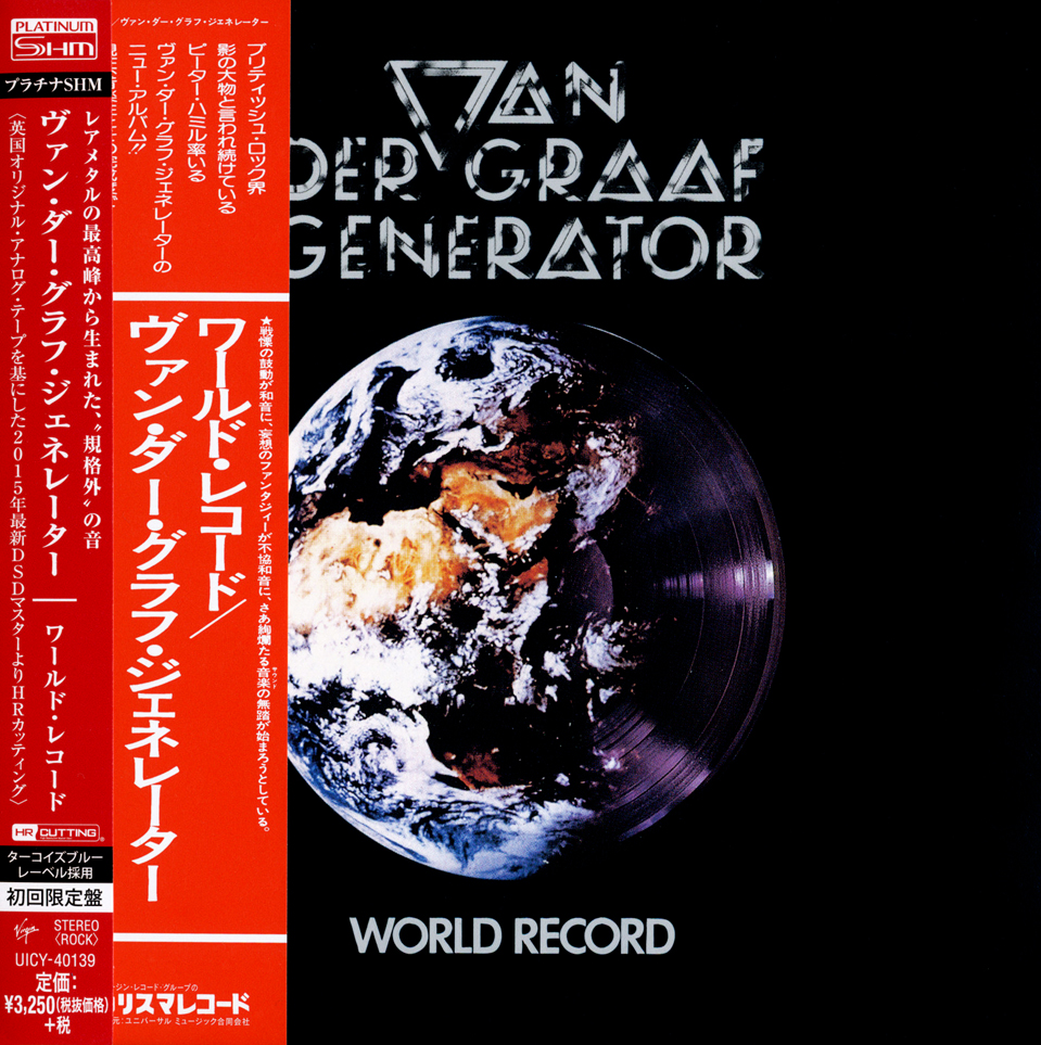 World Record by Van der Graaf Generator (Album; Virgin; UICY-40139 ...