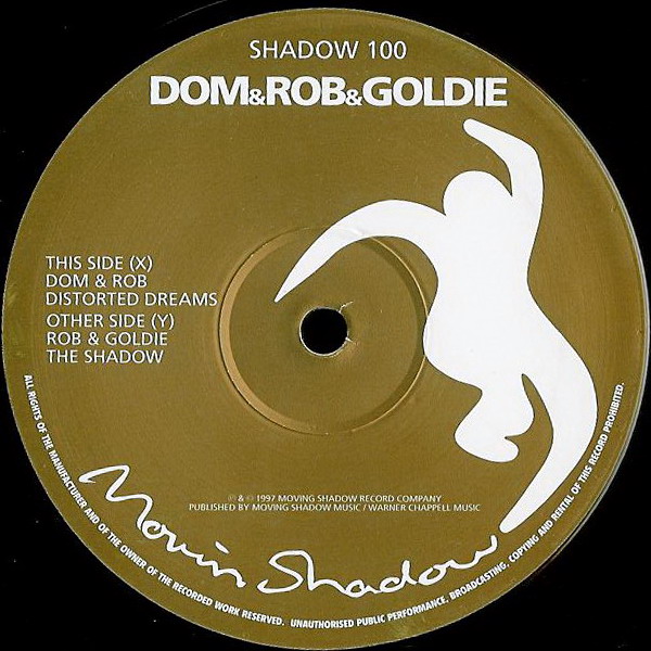 Shadow 100 by Dom & Rob & Goldie (Single, Techstep): Reviews, Ratings ...