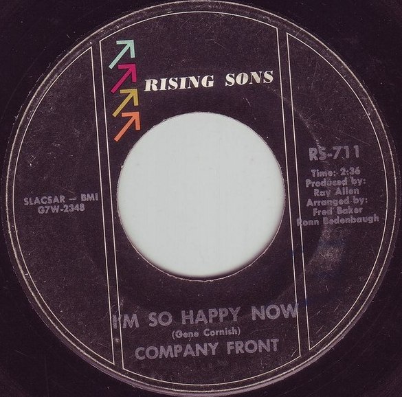 I M So Happy Now Not Today By Company Front Single Psychedelic Pop