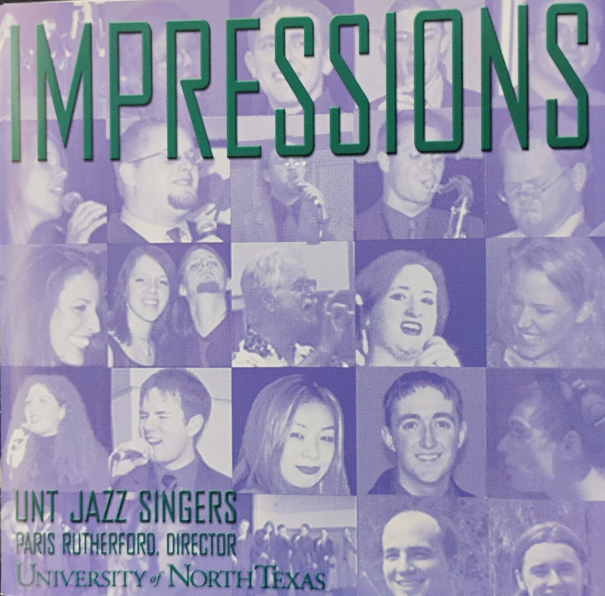 Impressions by UNT Jazz Singers (Album, Jazz): Reviews, Ratings ...