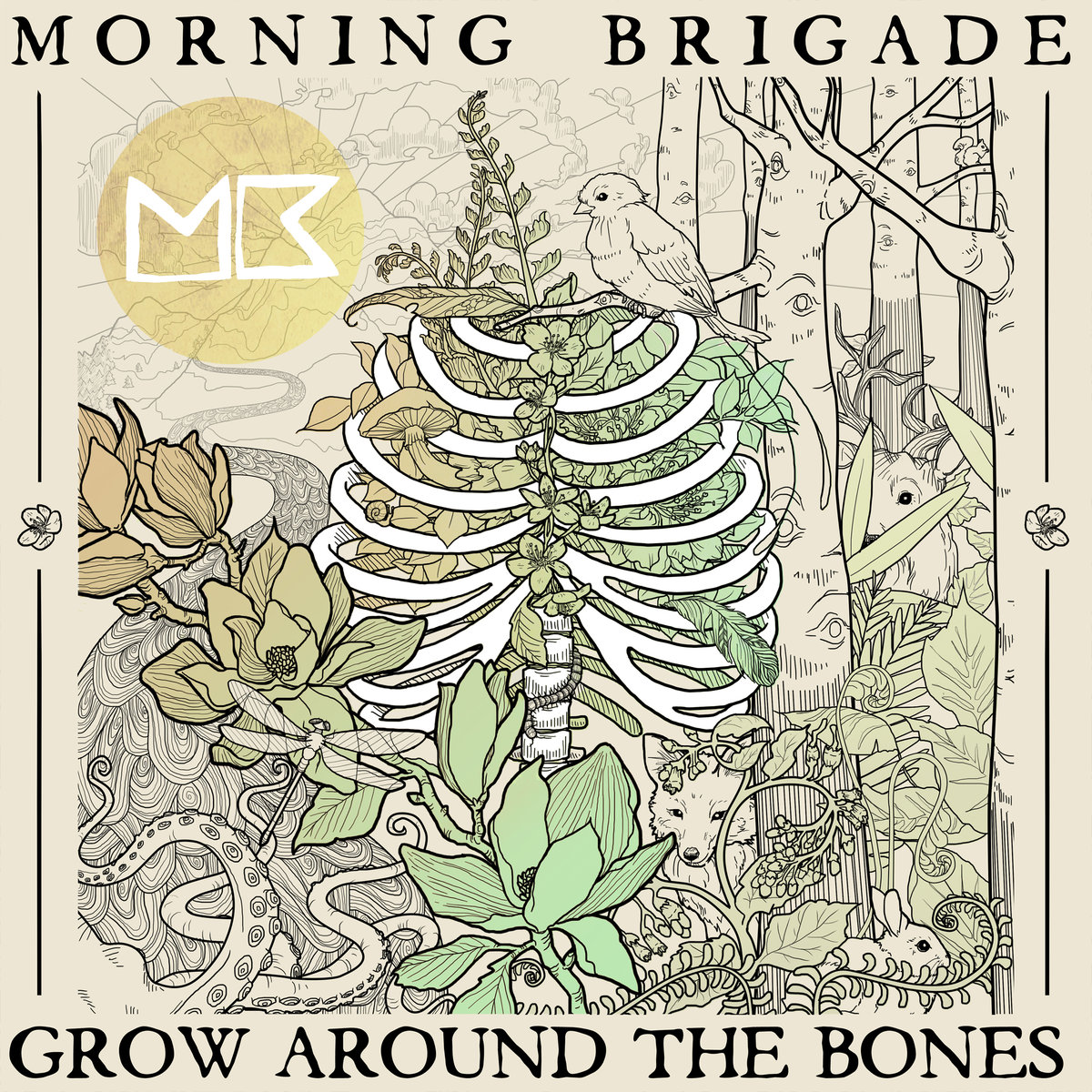 Grow Around the Bones by Morning Brigade (Album, Indie Folk): Reviews ...