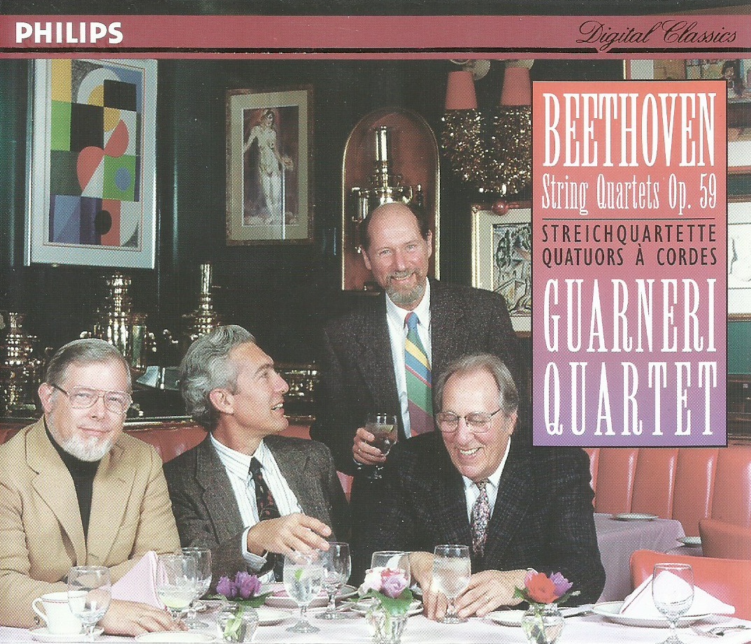 String Quartets Op. 59 by Guarneri Quartet (Album; Philips Classics; 432 980-2): Reviews ...