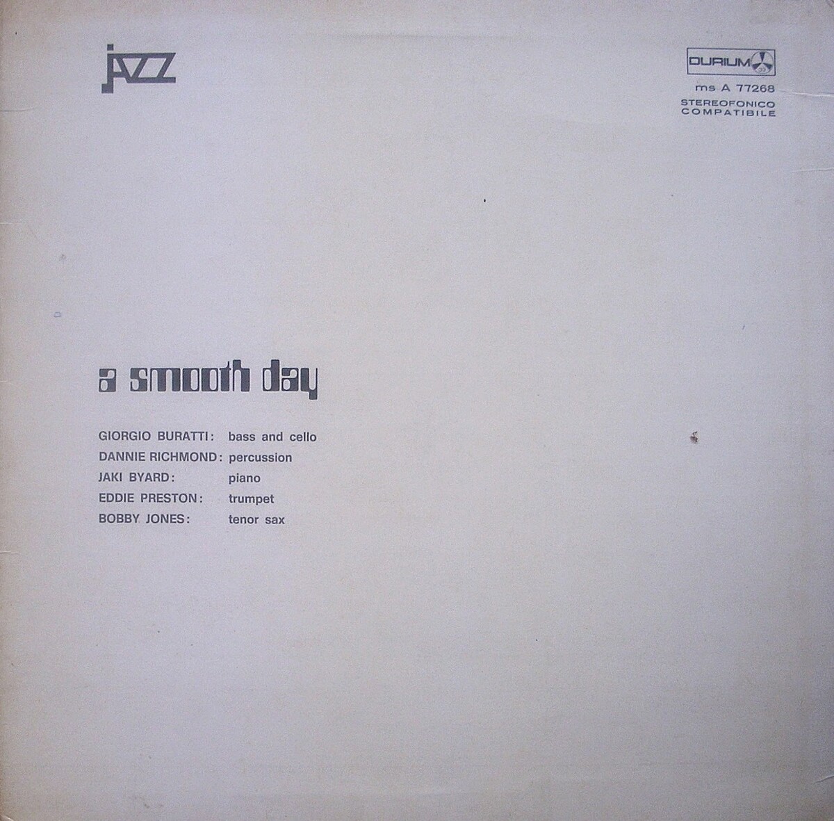 A Smooth Day by Giorgio Buratti (Album, Free Jazz): Reviews, Ratings ...