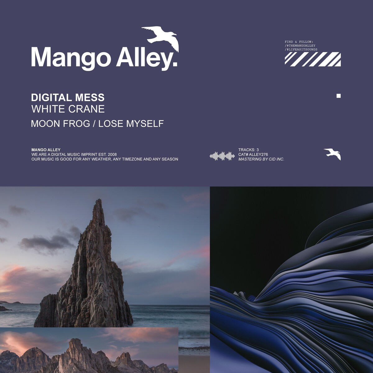 White Crane by Digital Mess (EP): Reviews, Ratings, Credits, Song list ...