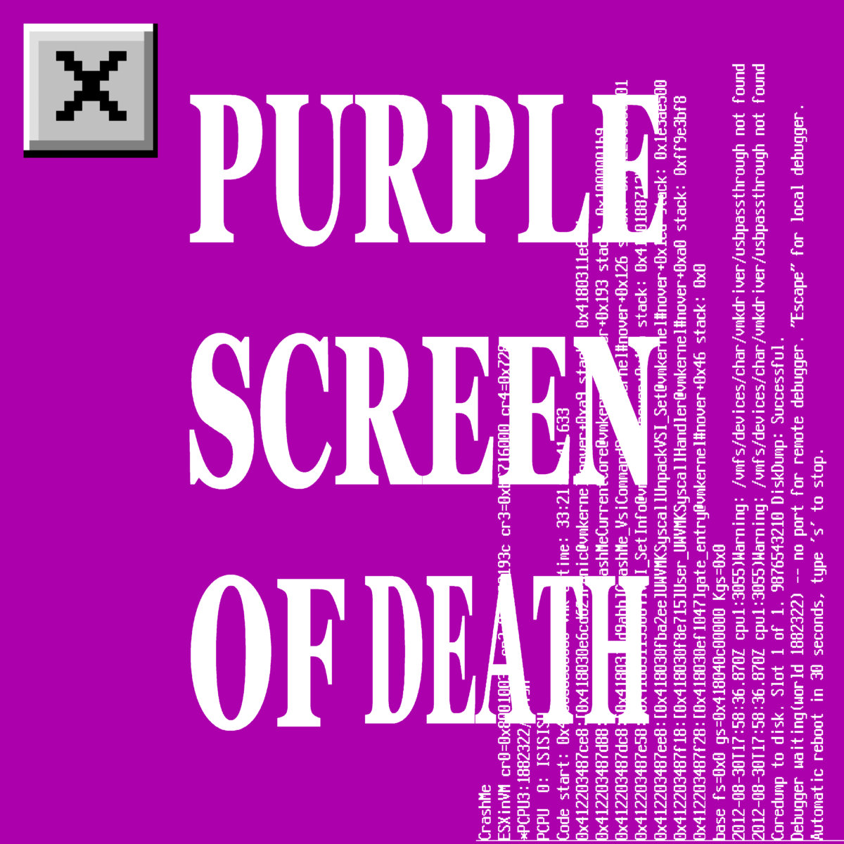 Purple Screen of Death by ☒ (Album): Reviews, Ratings, Credits, Song ...